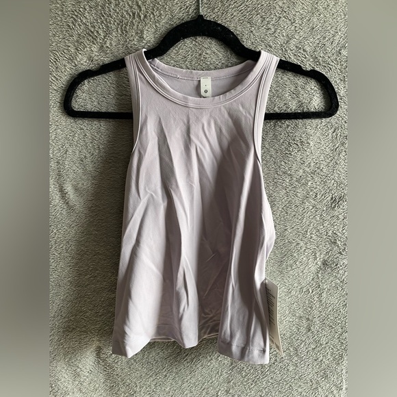 lululemon athletica | Tops | Lululemon Align Tank Waist Length Racer ...